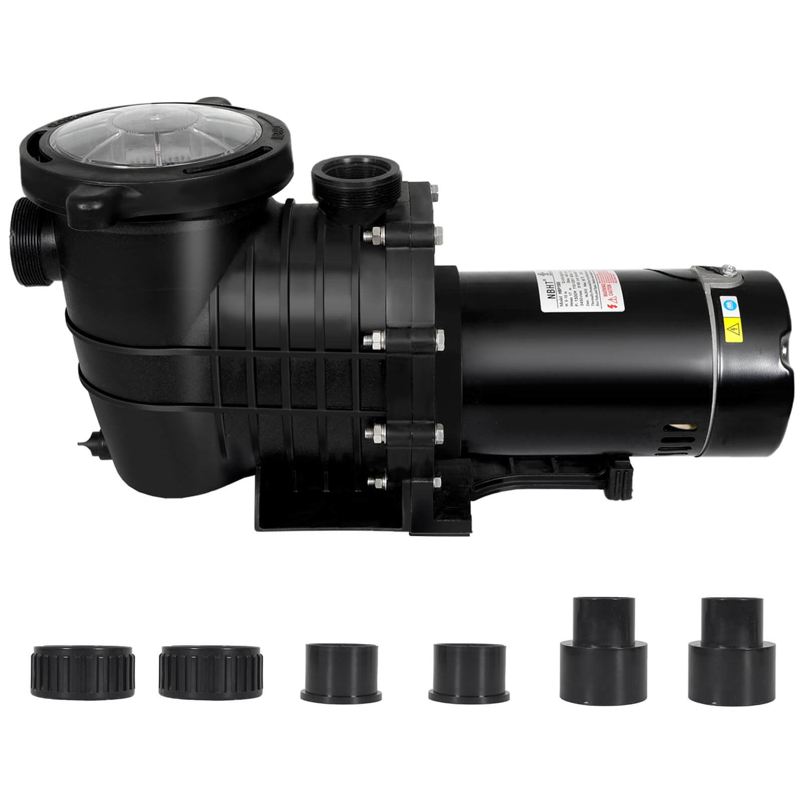 2.0 HP 6552 GPH Swimming Pool Pump InGround and Above Ground TP008